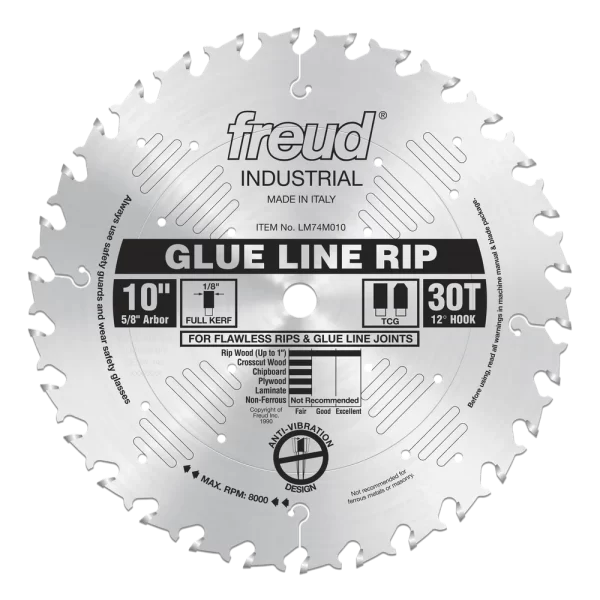 10″ Glue Line Ripping Blade – Lưỡi Cưa